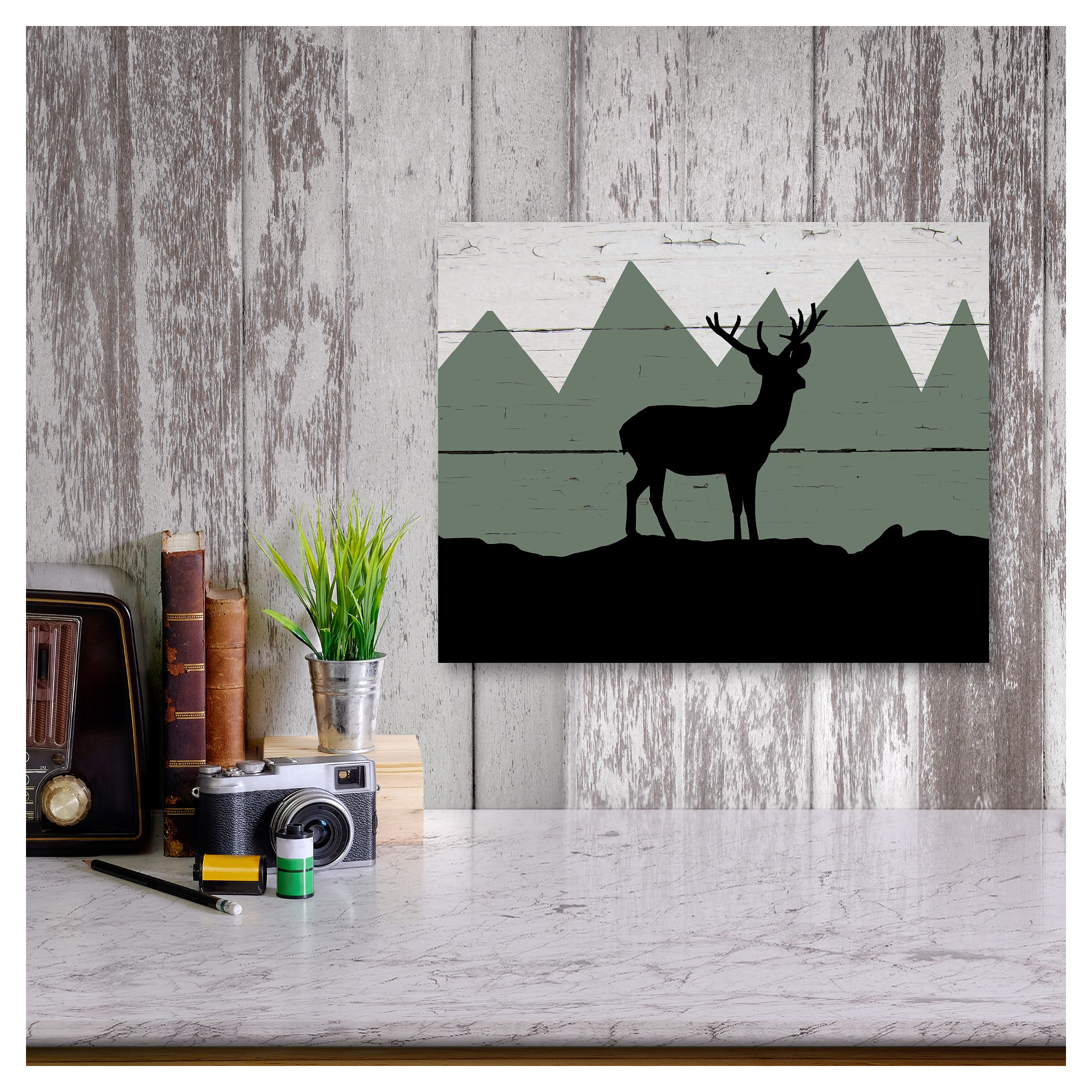 Courtside Market Graphic Buck Art Board Sign | Bass Pro Shops